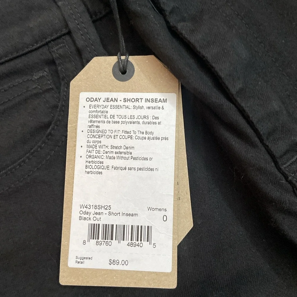 Prana | Jeans | Prana Oday Jeans 28 Black Out Womens | Poshmark